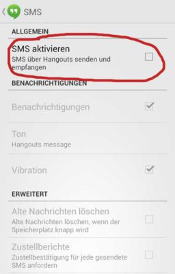 Android 4.4: So kann man SMS schreiben und lesen › Touchportal