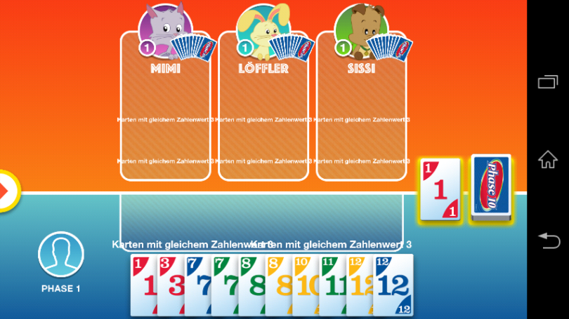 Phase 10: Das Kartenspiel als App für Android, iPhone und iPad ...