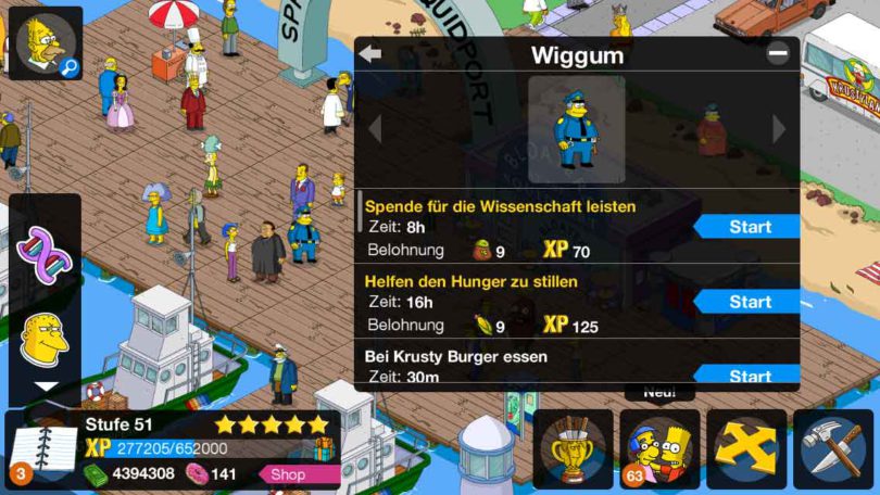 Simpsons Springfield Monsarno Research: Eventwährung, Cecils Aufgaben ...