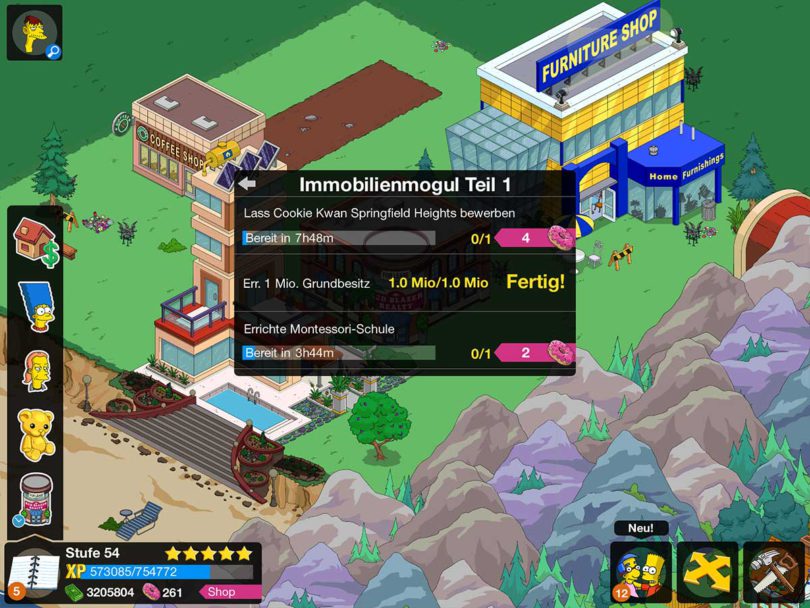 Simpsons Springfield Heights: Tipps, Landerweiterung, Storyline ...
