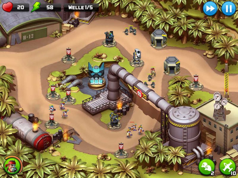 Alien Creeps TD: Kostenloses Tower-Defense Spiel für Android und iOS ...