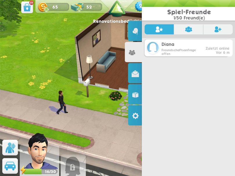 Die Sims Mobile: 10 Dinge, die du zum Einstieg wissen musst › Touchportal